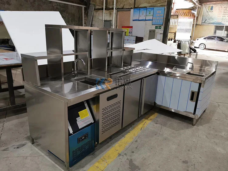 Setup Your Milk Tea Shop with Our Stainless Steel Counter