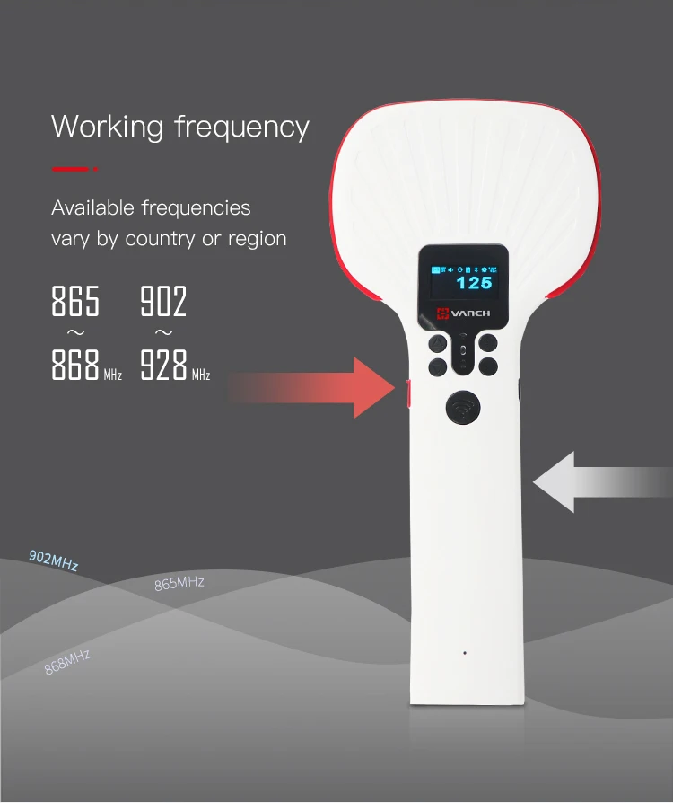 Vanch Factory Warehouse Inventory Tracking Uhf Rfid Handheld Reader For ...
