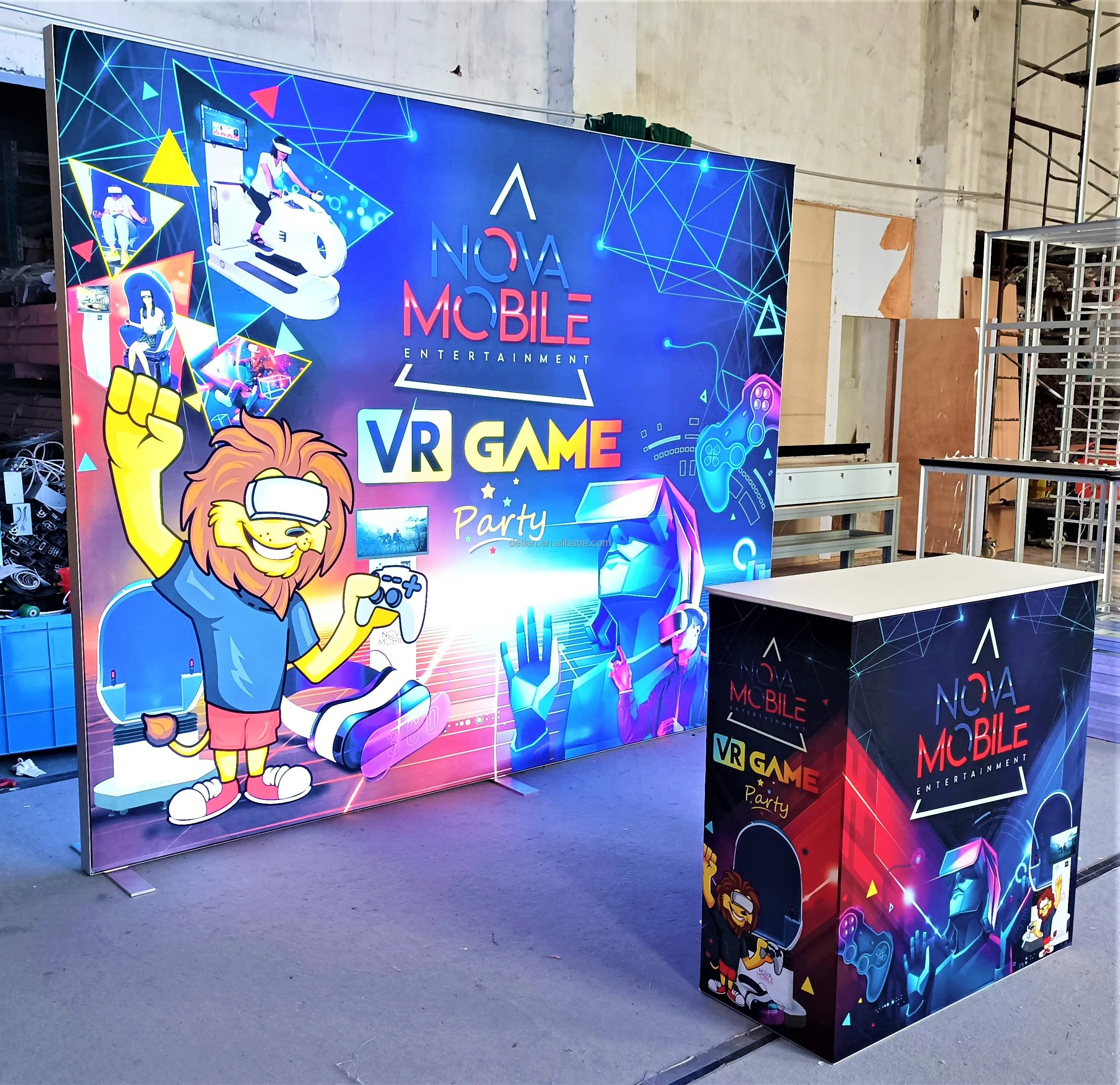Customizable 10x10 Portable Exhibition Stand - Detian Display