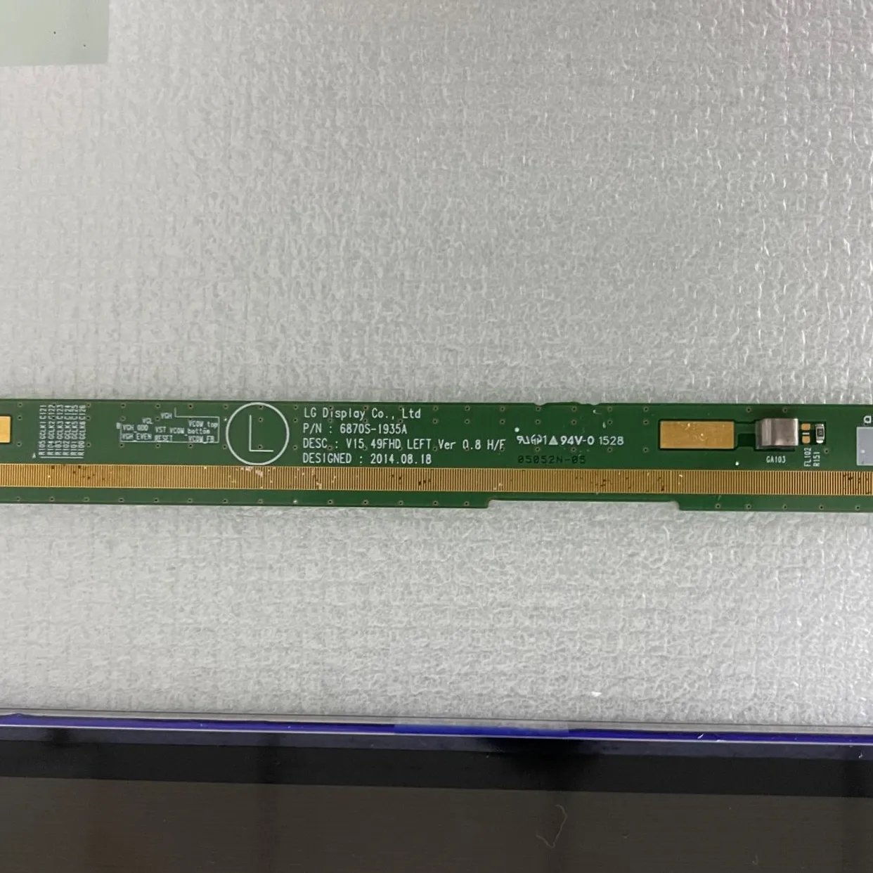 Lg 49 Inch Open Cell Original Hd Panel Replaced Led Flat Panel Tv ...