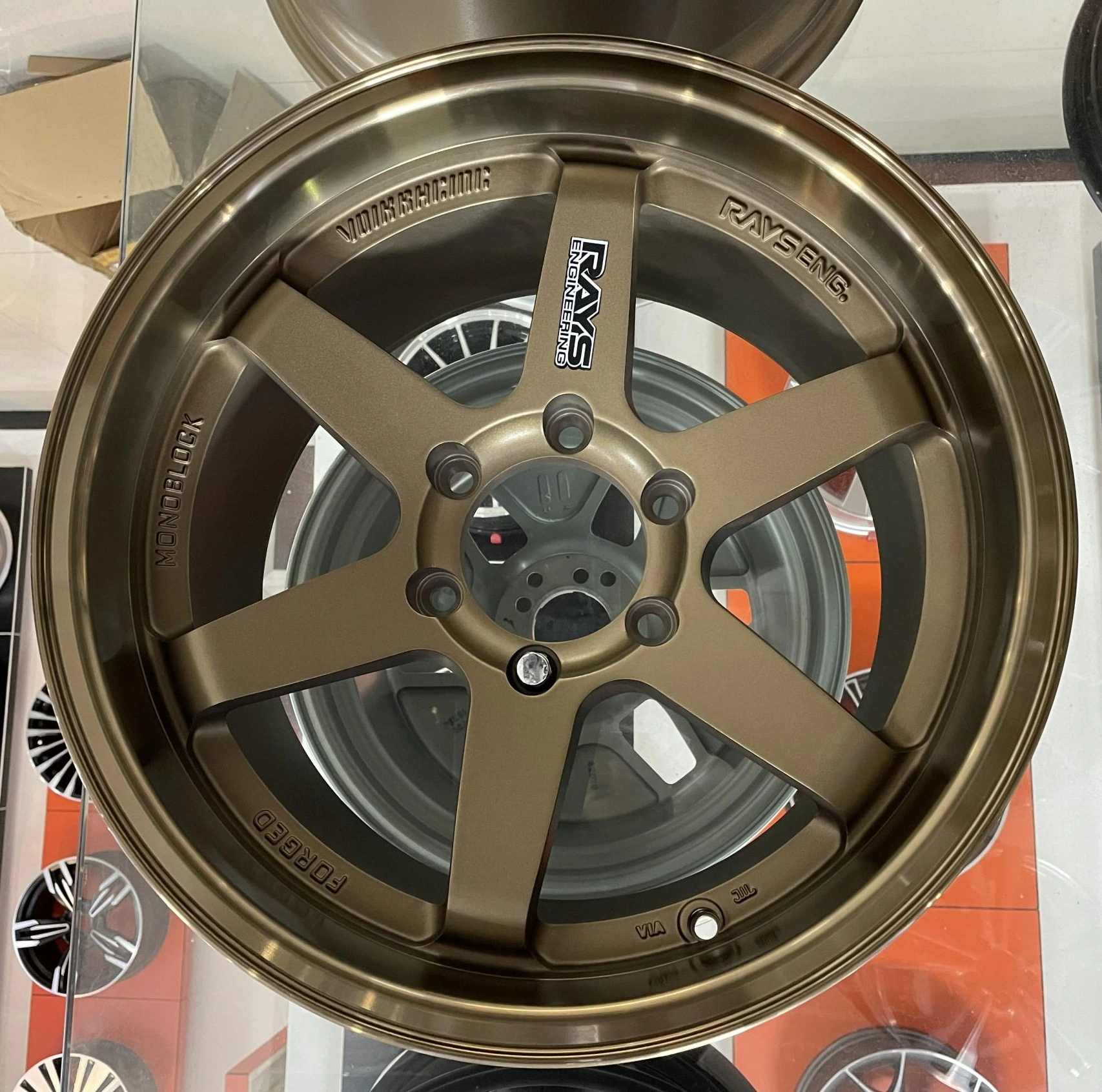 New Rays Te37 Volkalloy Rim Casting Passenger Car Wheels - Buy Rays ...