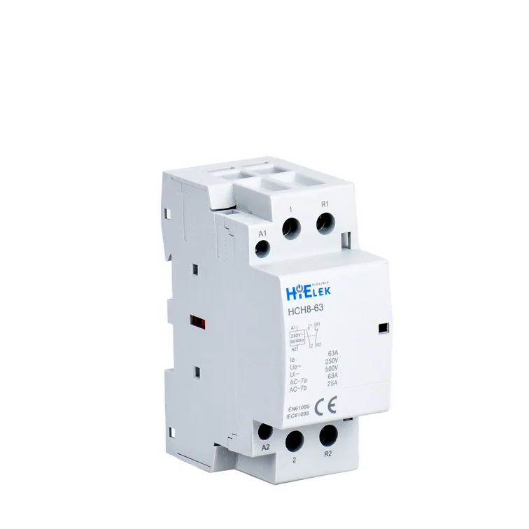 Professional Design Single Phase Contactor 230v Ac Magnetic 2 Pole 2no ...