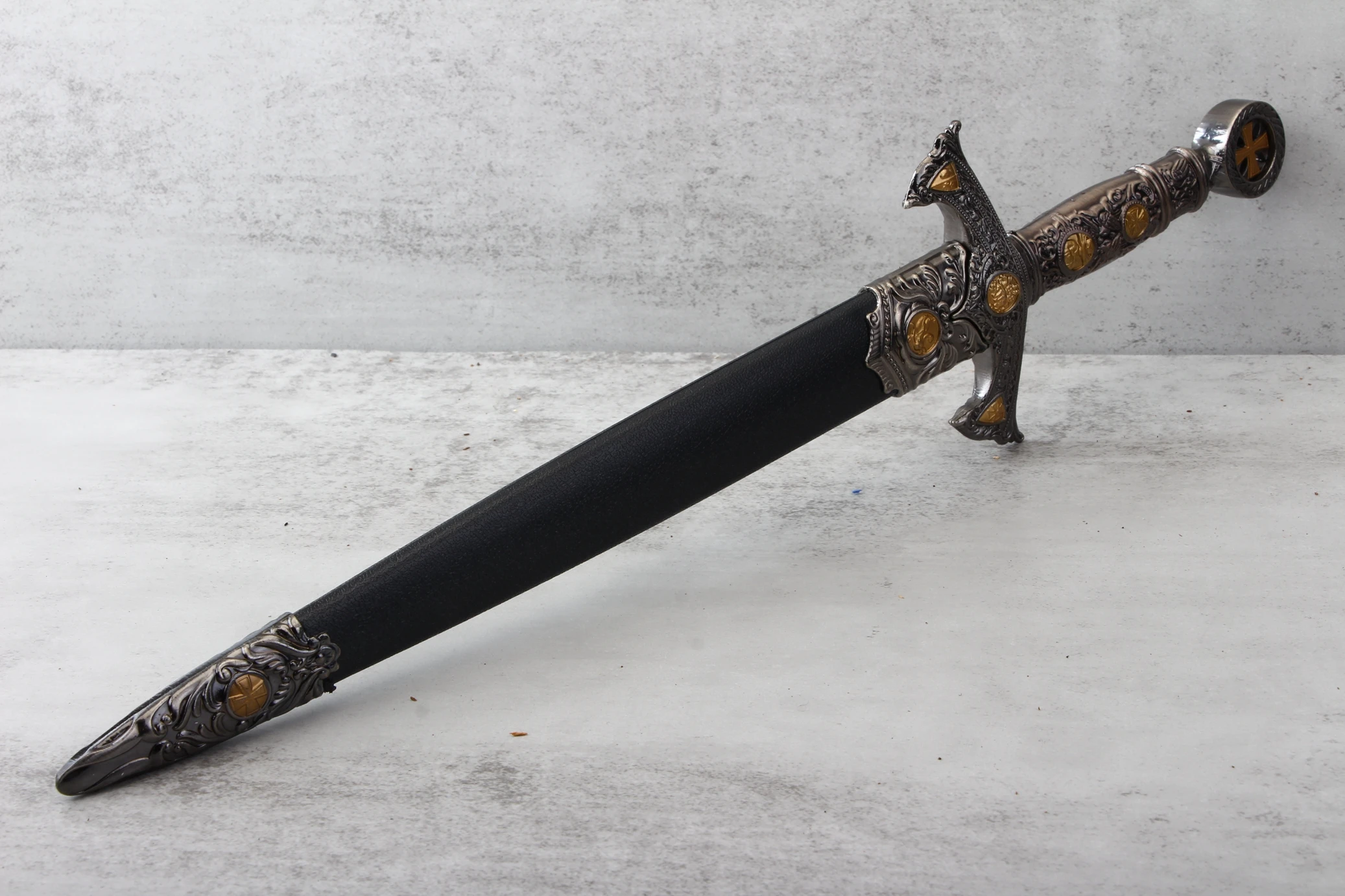 High Quality Crusader Miniature Sword Medieval Knight Cosplay Ceremonial Decorative Sword - Buy ...