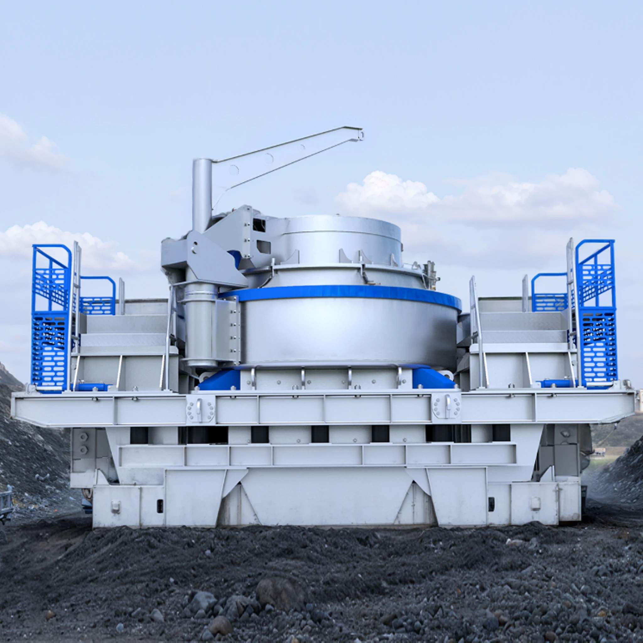 Sand Making Equipment VSI Sand Crusher Artificial Sand Making Machine for Pebble Quartz Granite ...
