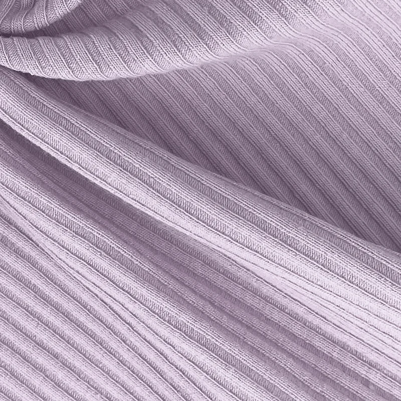 180gsm 4*3 Ribbed Stretch Garment 95% Cotton 5% Spandex Customized ...