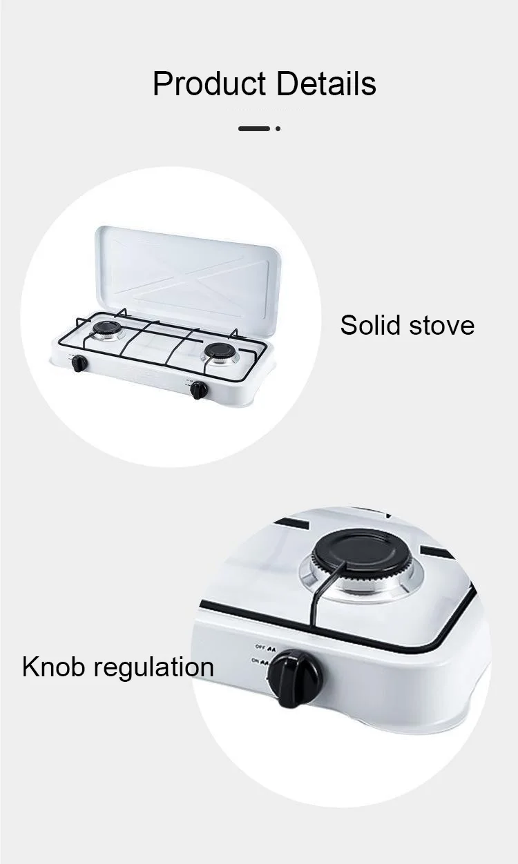 Double-stove European-style Gas Stove European-style Simple Stove Small ...