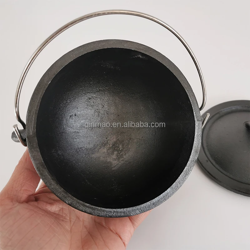 Eco-Friendly 650ml Cast Iron Dutch Cooking Pot with Lid & Handle ODM