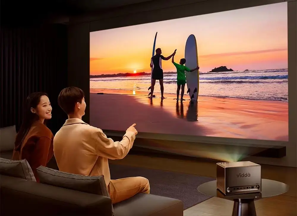 C1 Pro 4K Ultra HD Home TV Projector - 240hz Laser Game Projection