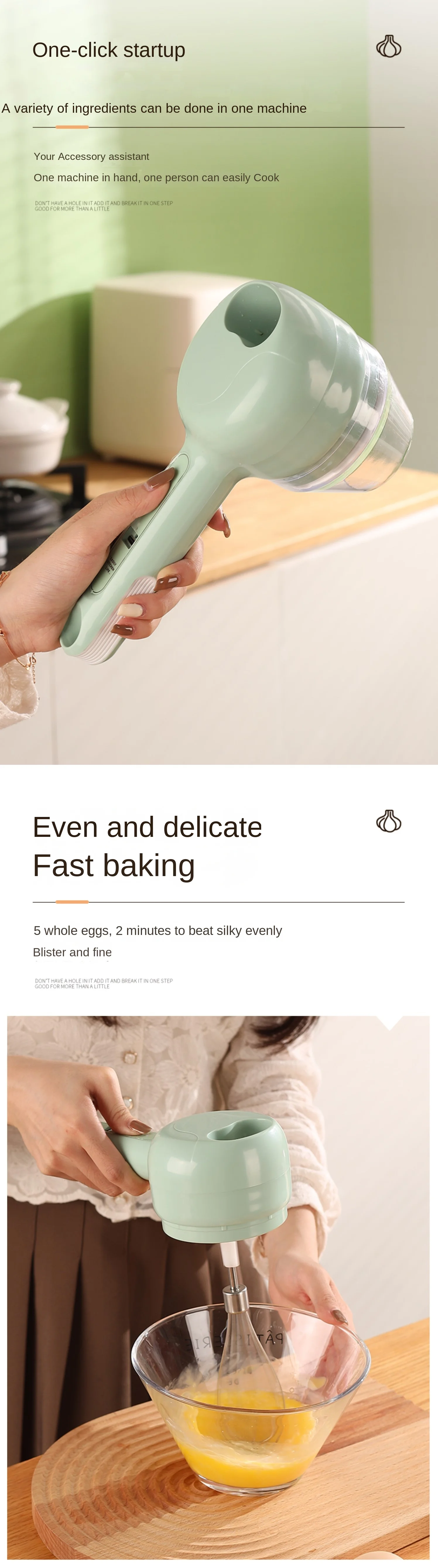 2023 Mini Portable Multifunctional Blender Wireless Waterproof Handheld ...