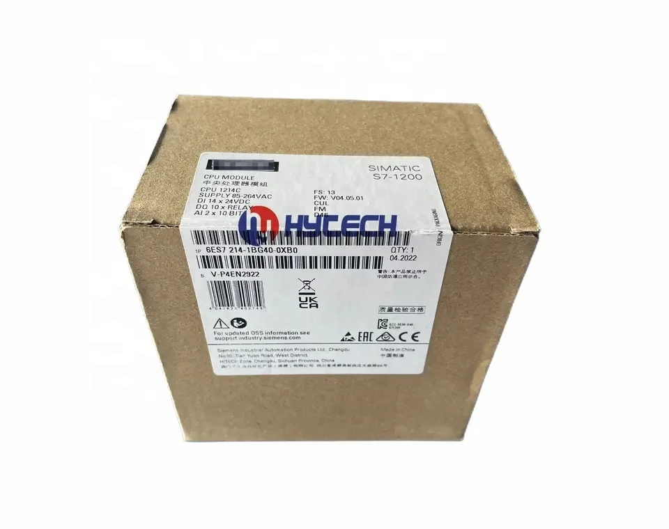 Original Siemens S7 1200 S7-1200 Plc Compact Cpu 1214c Plc Programmable ...