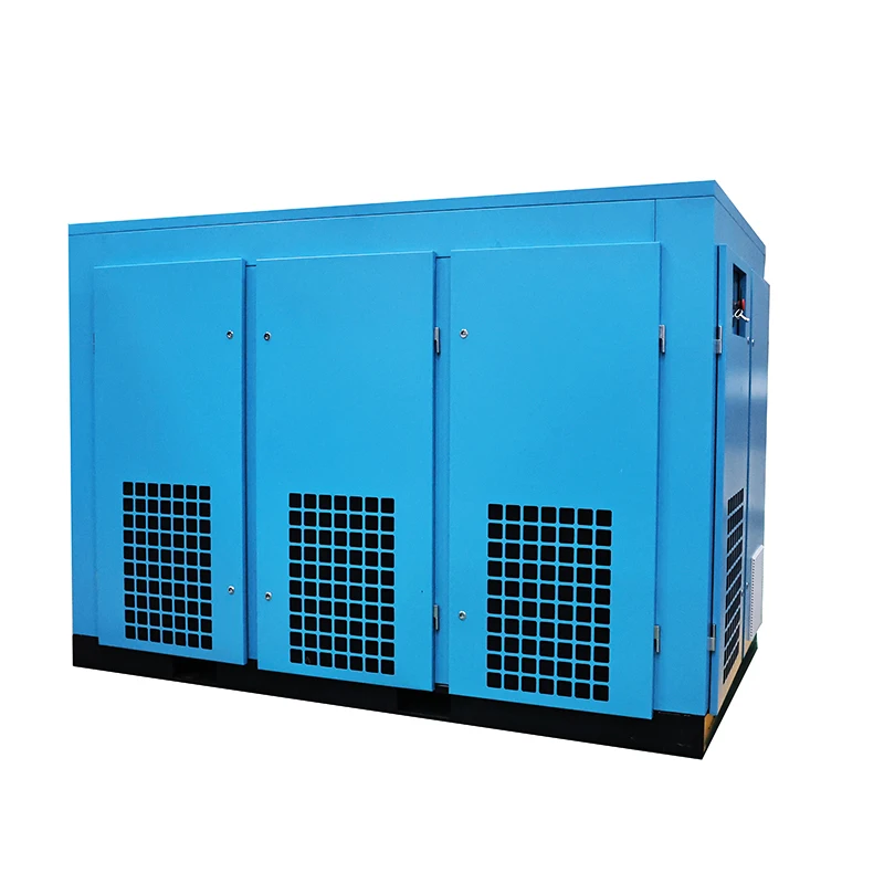 Big Power Compresor De Aire Ce Certificate Double Stage Screw Air ...