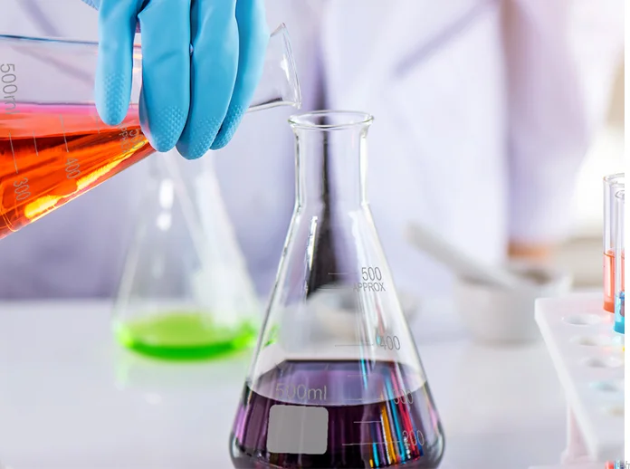 Laboratory Glassware Erlenmeyer Flask Graduation Mark Borosilicate ...