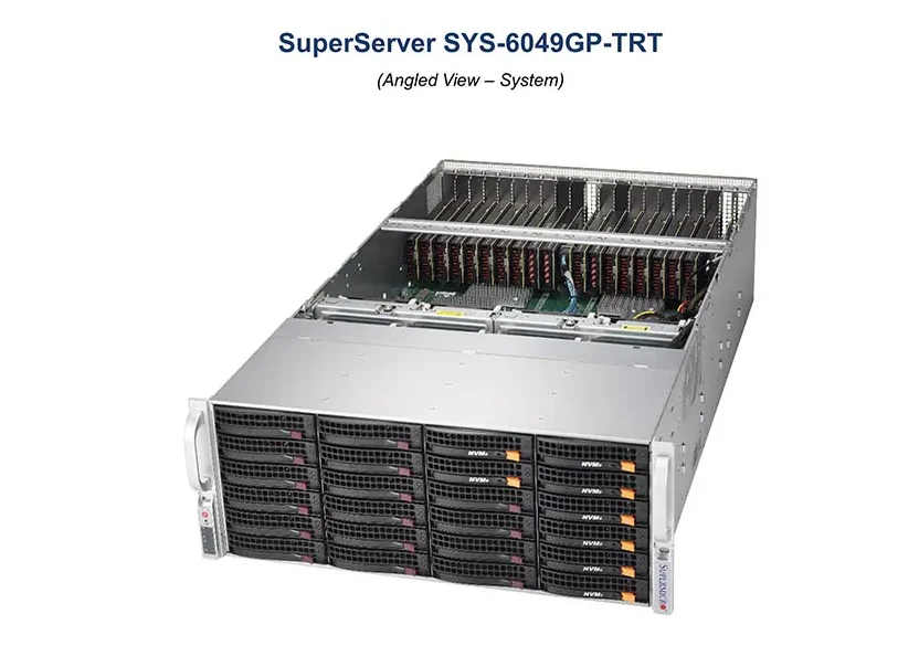 For Superserver 6049gp-trt,Server Rack 4u,4u Dual Processor System With ...