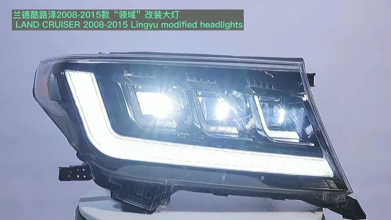 Upgrade Dynamic Led Lexus Style Headlamp Assembly For Toyota Lc200 ...