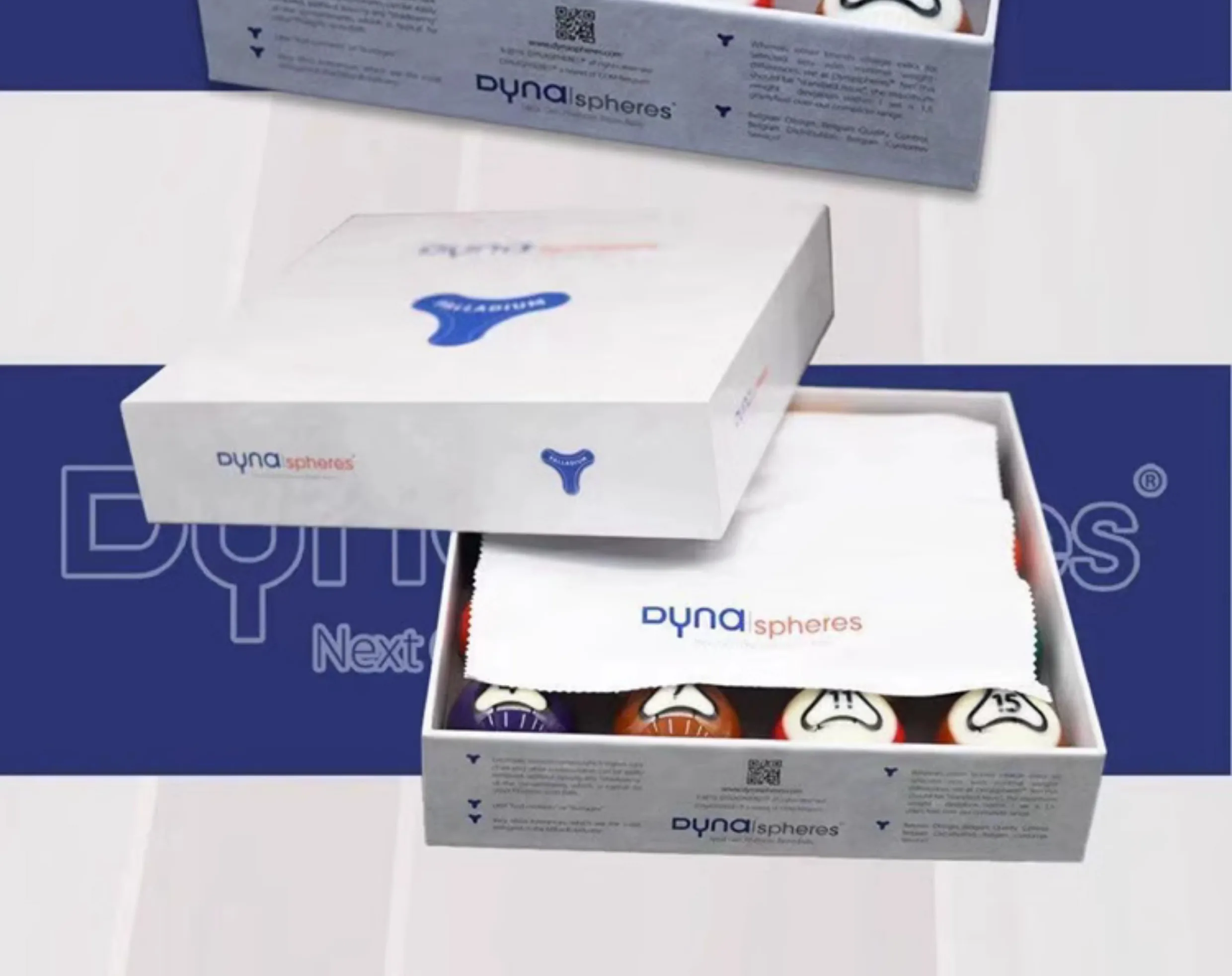 Dyna Spheres Pool Ball Set - Tournament Quality 16 Balls