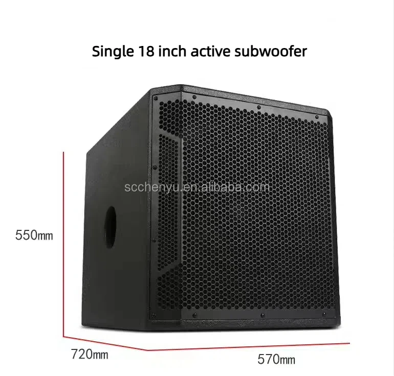 Hot Sale Single 18 Inch Active Subwoofer 800W Powerful Stage ...