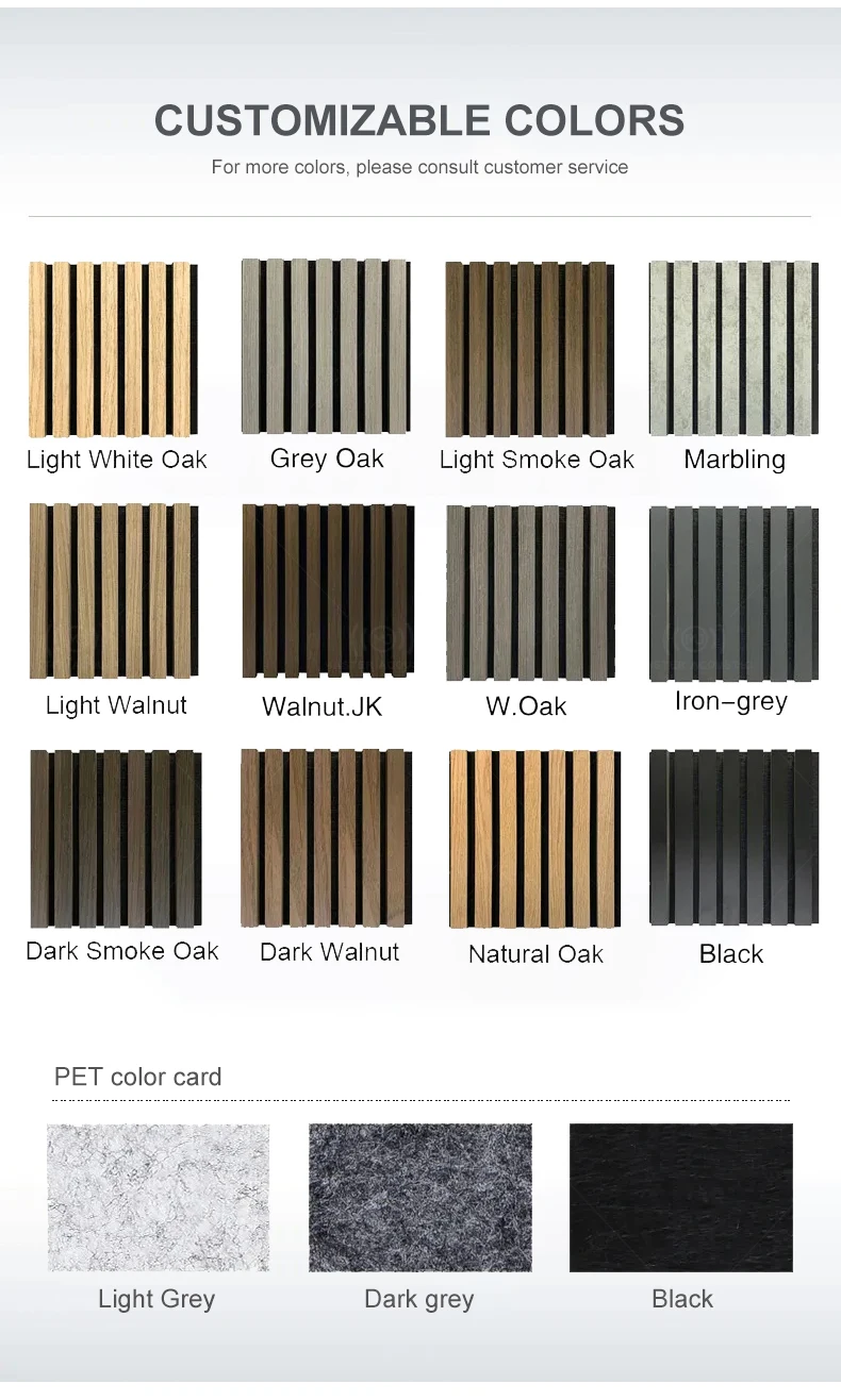 Master Acoustic Wooden Slat Acoustic Panels - Soundproofing