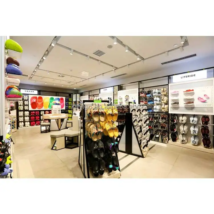 Children Showroom Metal Wall Shelf Slipper Rack Kids Shoes Display ...