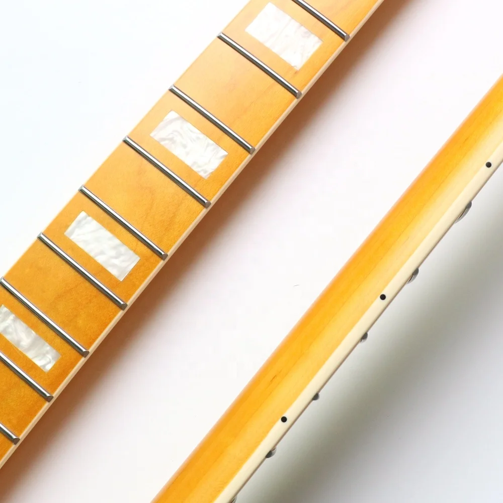 Donlis Large Headstock Nitro Finished Canadian Maple St Guitar Neck ...