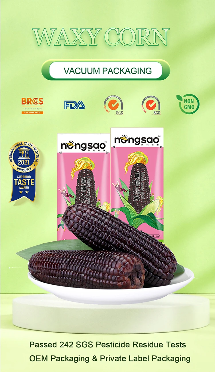 Fresh Anthocyanin Corn Purple Waxy Corn For Health - Buy Canned ...