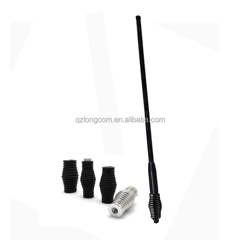 Vhf/uhf Dual Band Car Antenna Spring Barrel Mobile Antenna Fiberglass ...