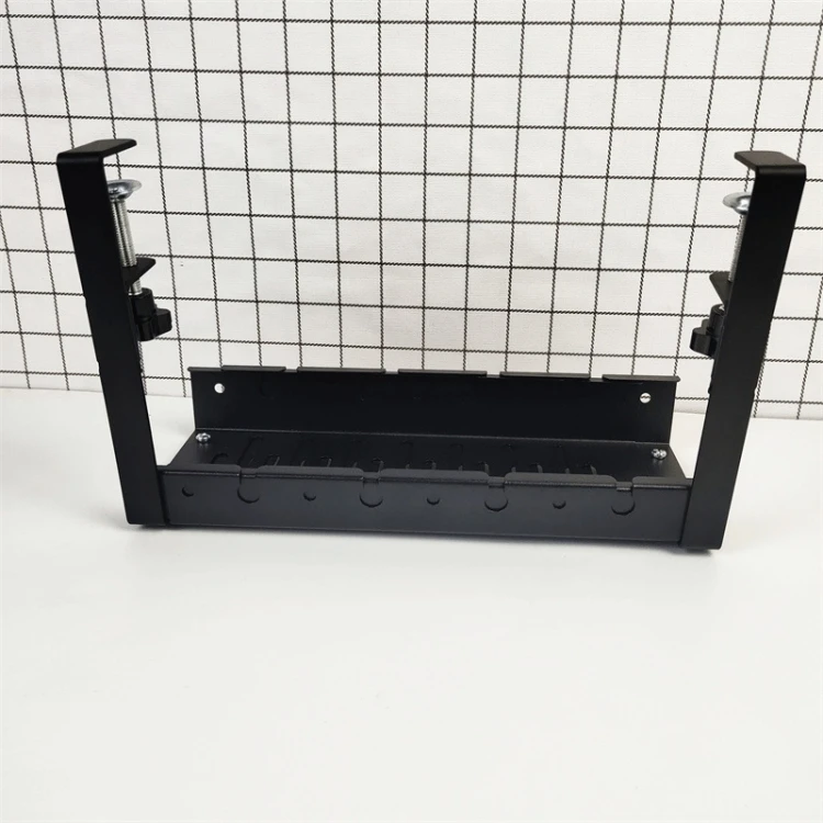 Cable Tray Under Table Stretchable Under Desk Cable Management Tray ...
