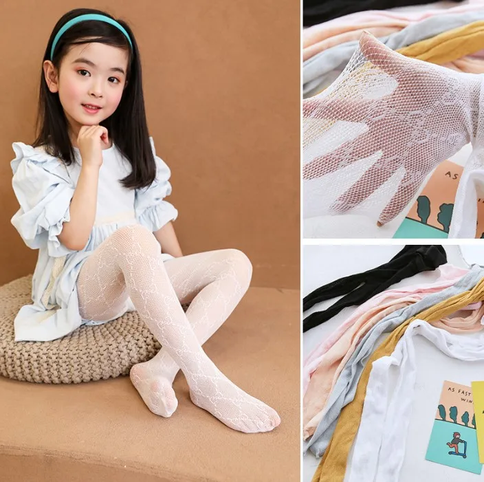 Girls Fishnet Stockings Cute Mesh Tights For Princess Dress
