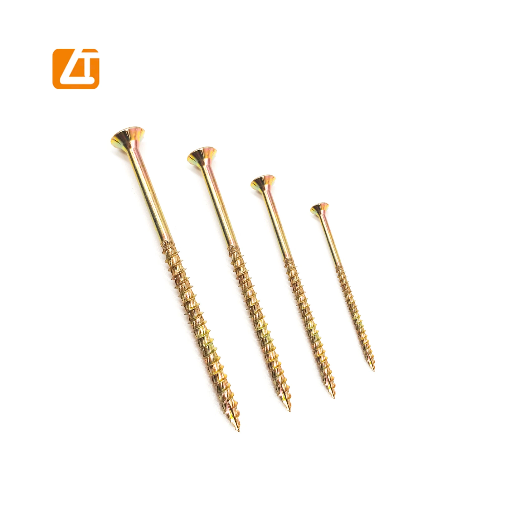 Self Tapping Screw Wood Screw Yellow Zinc Chipboard Screw Manufacturer ...