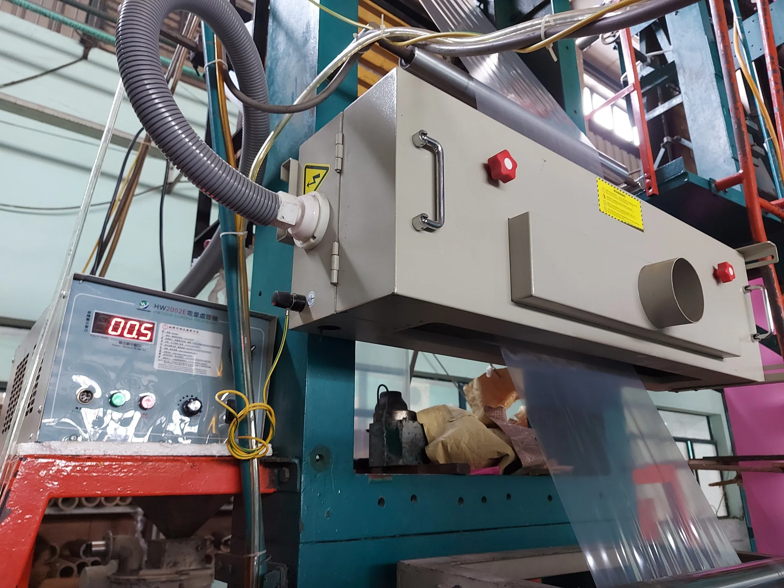 4kw Plastic Film Plasma Surface Corona Treatment Machine Device ...