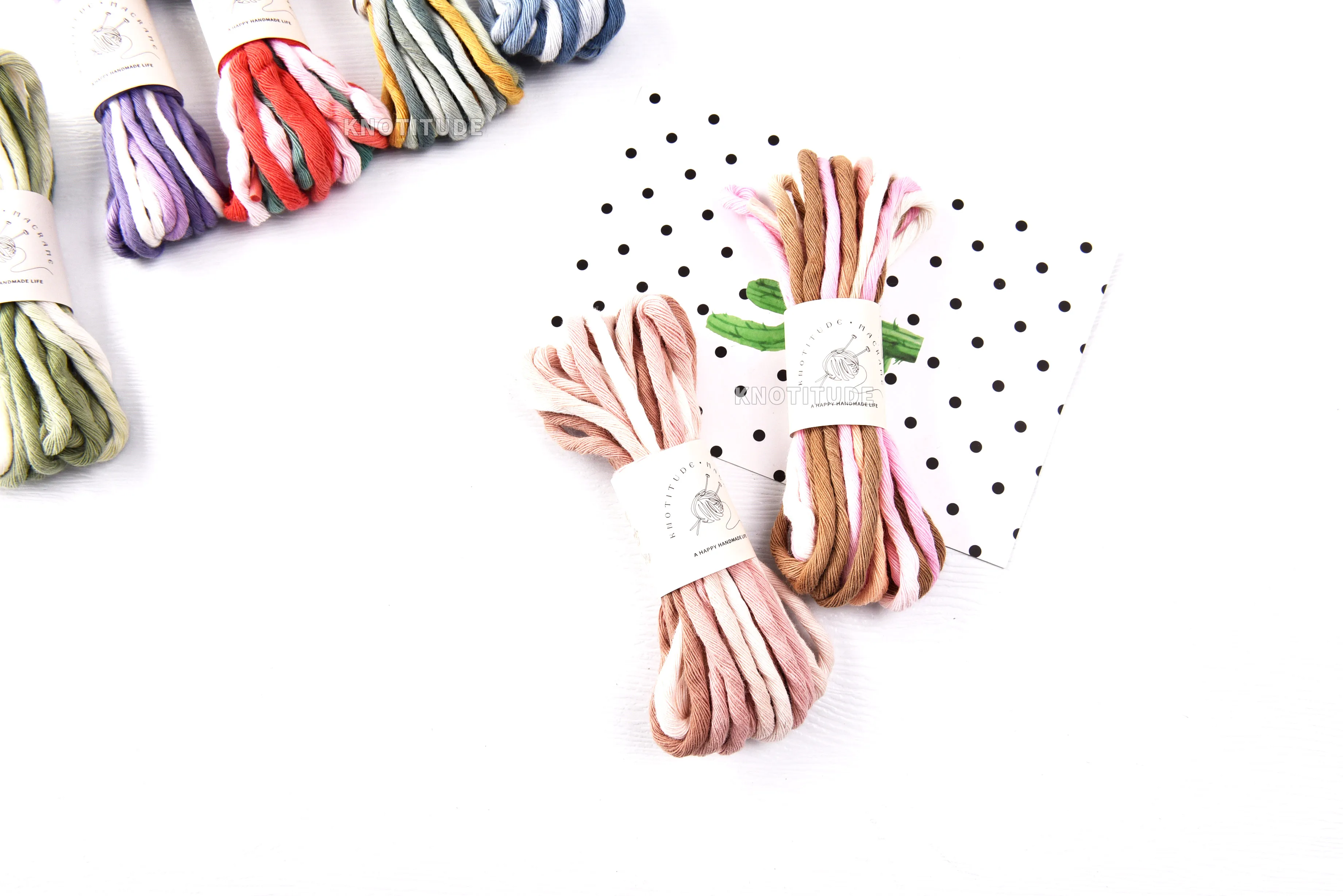 3.5mm Multi Colored Single Stranded Cotton Cord 5 Meters - Buy Smart ...