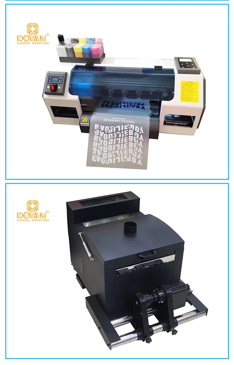 DOYAN 33cm WHITE INK Printer Dual XP600 Print Head Tshirt Printer ...