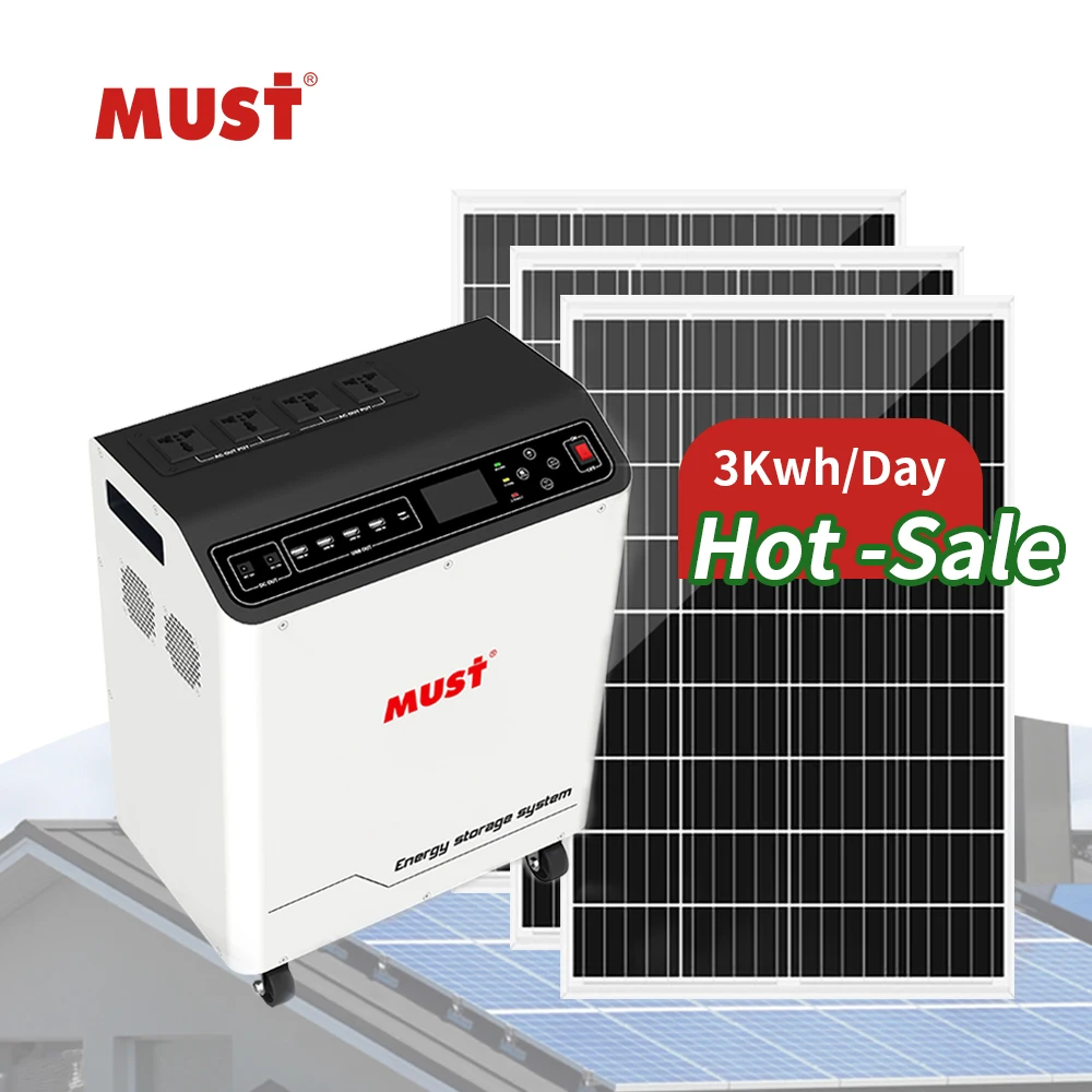 Must Built In Lithium Battery Emergency Solar Generator Portable Power ...