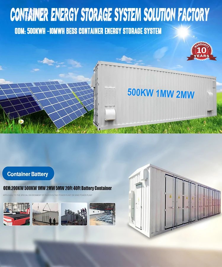 2MWh Battery Energy Storage System Lifepo4 Lithium Ion 6000 Deep Cycle ...