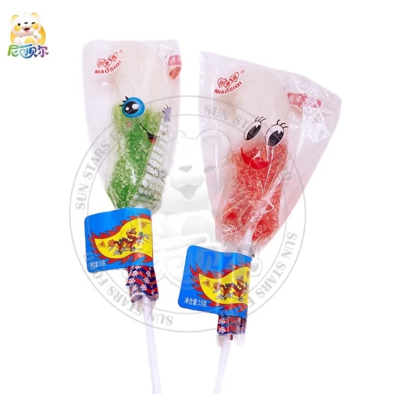 Sword Lollipop In Jar Mix Two Colors Fruit Flavor Custom Lollipop Long ...