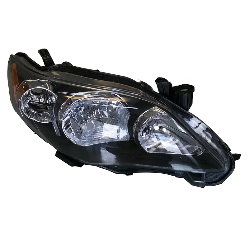 High Quality Super Bright Auto Parts USA Black Housing Headlight ...