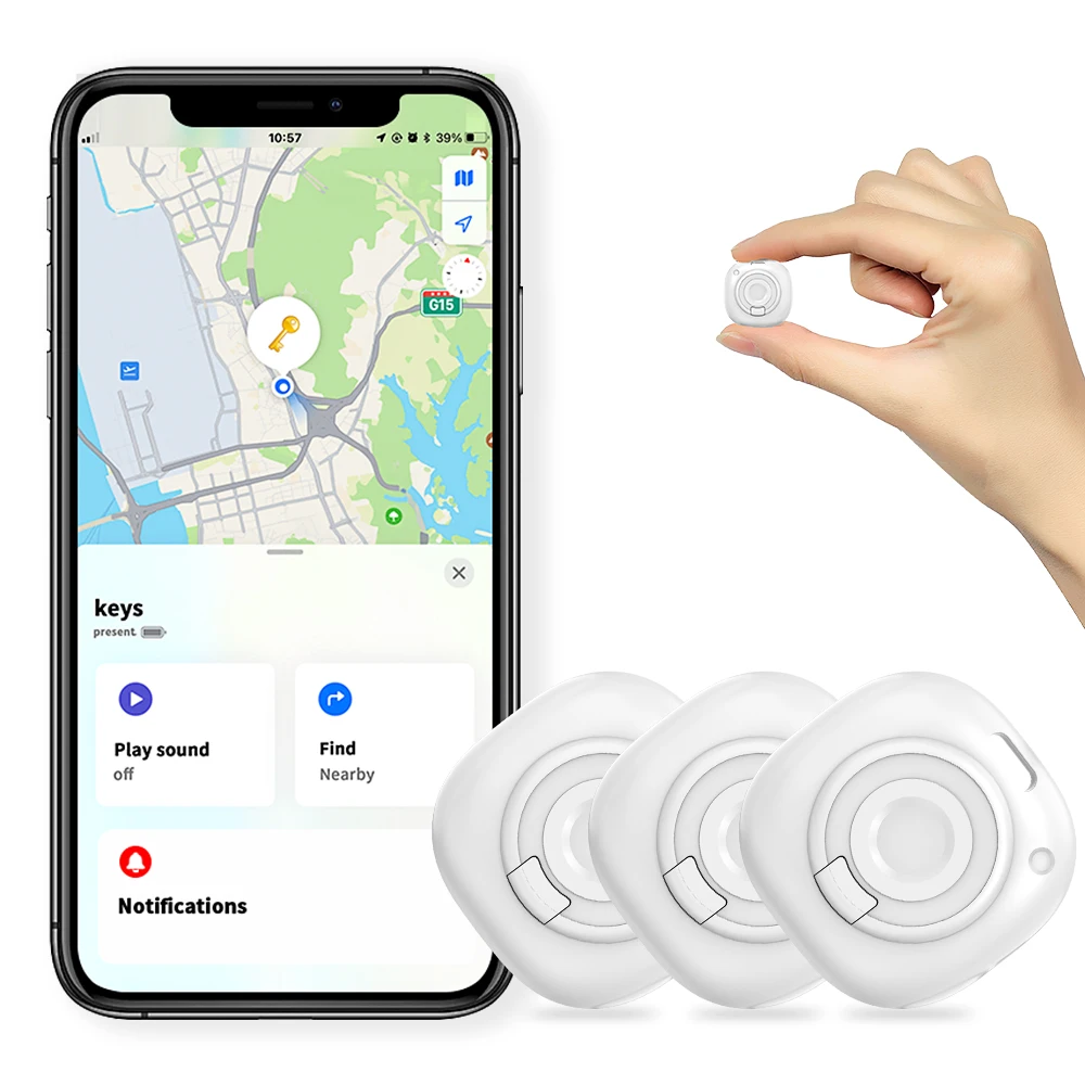 Custom Logo Personal Item finder Anti-lost Alarms Air Tag Tracker ...