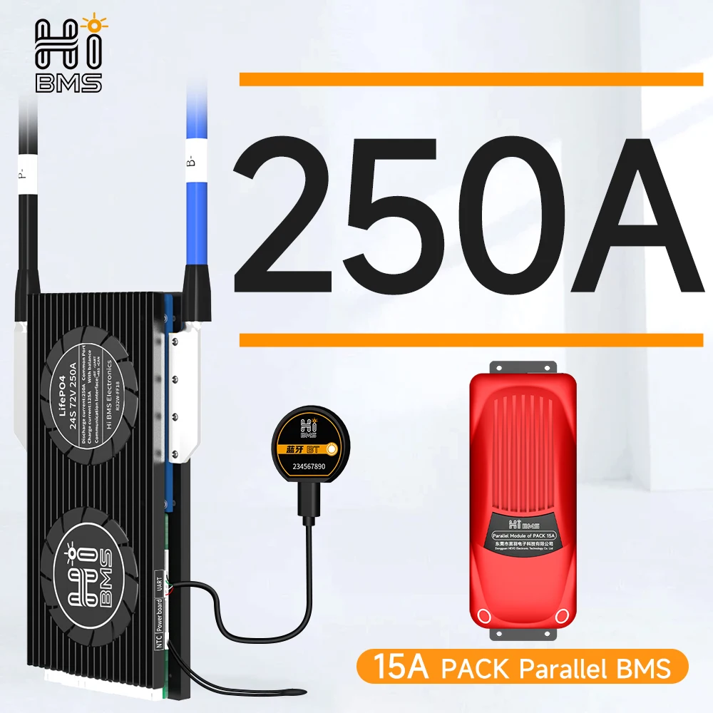 Bms Lifepo4 Battery Parallel Module Connection Scheme Of Household ...