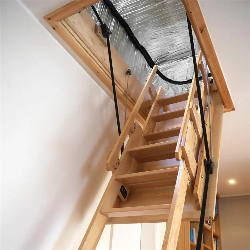 Aluminium Attic Access Hatch Insulation Ladder Tent Attic and Wall ...