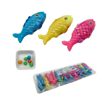 China Candy Oem Fruit Flavor Fish Bottle Chewing Bubble Gum Candy - Buy ...