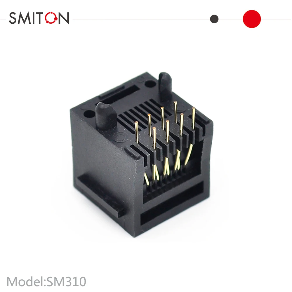 Rj45 8p8c Modular Jack Female Connector - Buy Rj45 Female Connector ...