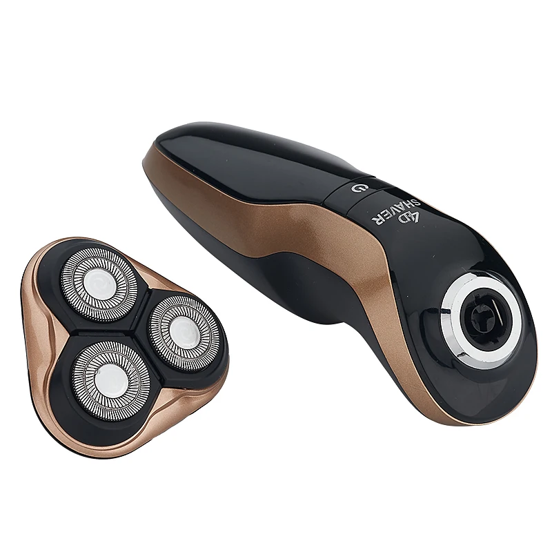 4D Electric Shaver 4-in-1 for Men Face Hair & Nose Trimmer with USB ...