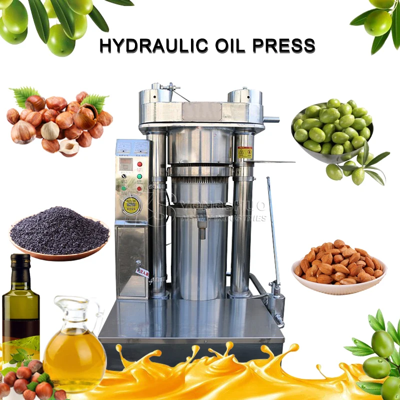 Hydraulic Commercial Olive Oil Press - Large Oil Machine
