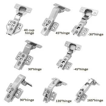 Factory Custom 90 Degree Cabinet Hinge Stainless Steel Cabinet Interior ...