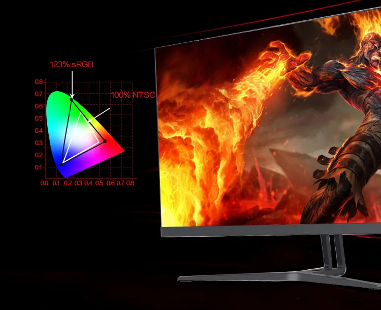 27 Inch Thin Full High-Definition 1K PC Curved Desktop 144hz Gaming ...