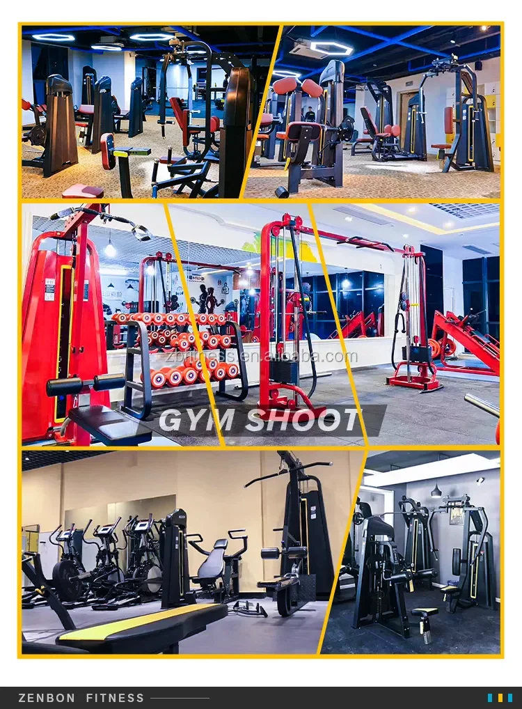 Multi Function Gym Equipment - 5 Station Strength Training Machine