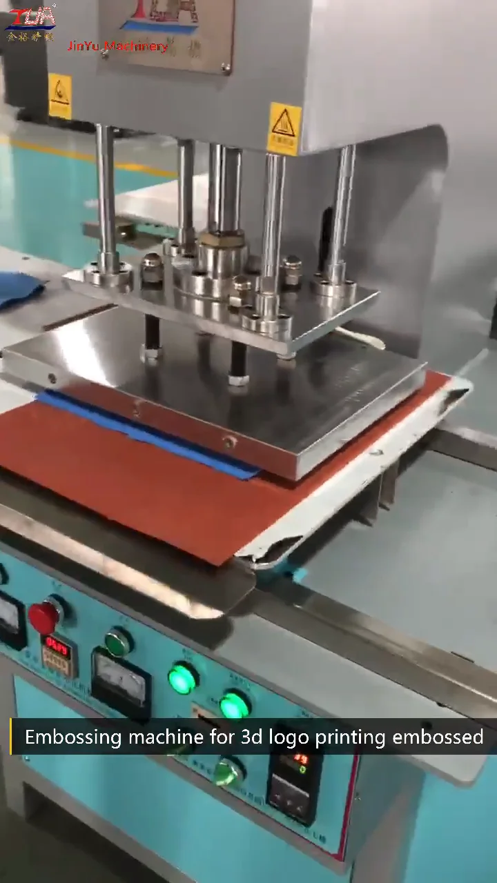 Semi Automatic Heating Press Hydraulic Embossing Machine T-shirt Custom ...