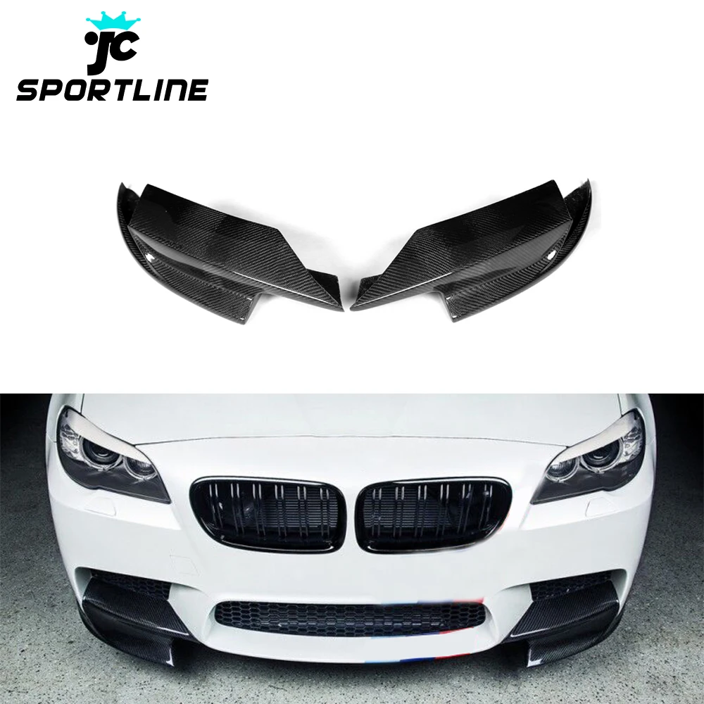 Carbon Fiber M5 Car Front Splitters For Bmw M5 F10 5 Series Sedan 2011 ...