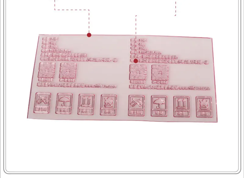 3.94mm Done Flexo Polymer Letterpress Plate for Flexo Printing