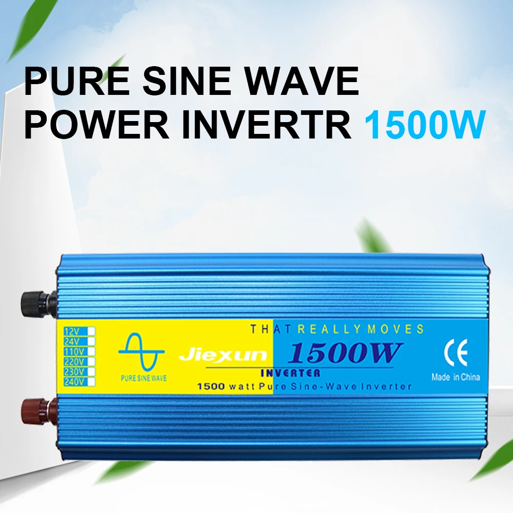 2024 120v Ac To 12v Dc 1500w 24v To 110v Electric High Power Inverter ...