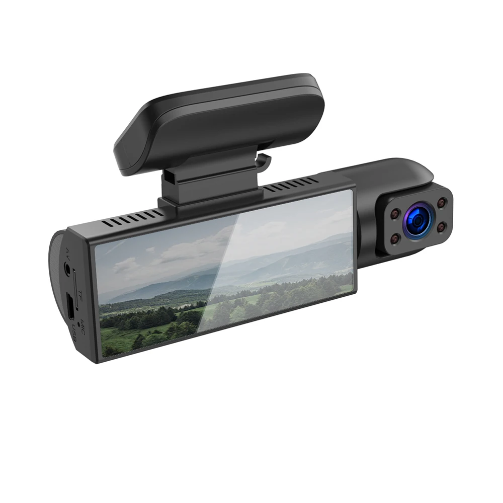 Dual Lens Dash Cam DVR - Full HD Car Black Box with Wifi